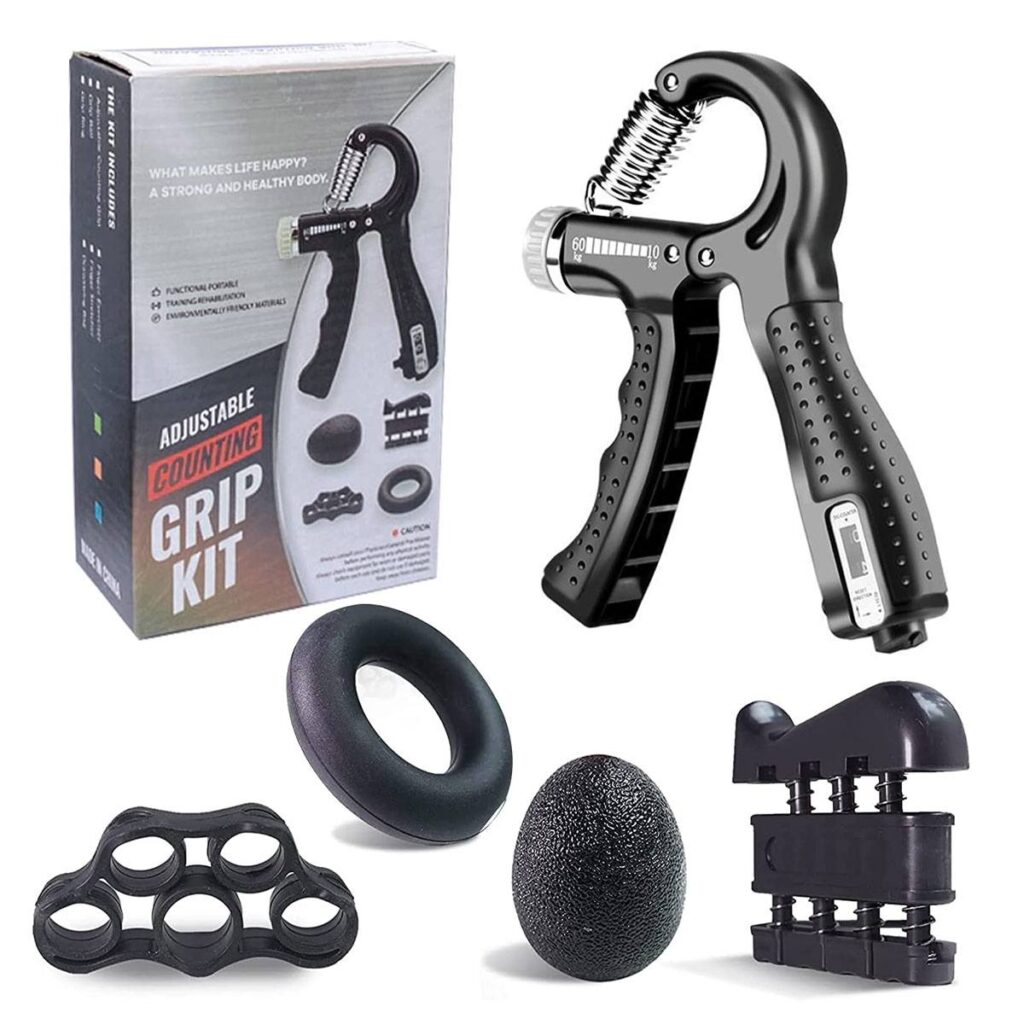 Kit Hand Grip Ejercitadores Mano Muñeca Antebrazo Graduable – Mercado ...